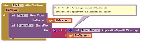 Save Files On Any Android Version MIT App Inventor Help MIT App Inventor Community