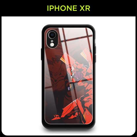 Стеклянный чехол на Apple iPhone XR / Айфон XR с принтом аниме ...