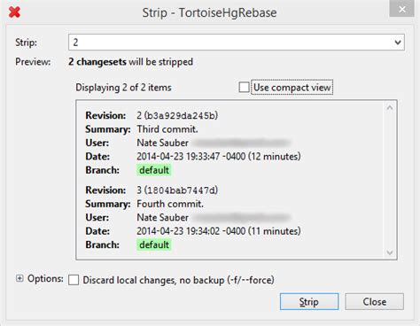 Mercurial Rebase With Tortoisehg The Dusty Tome