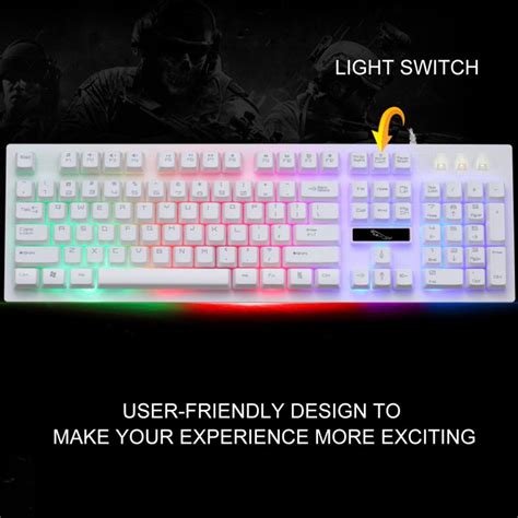Wired Gaming Keyboard Usb Backlight Gaming Keyboar Grandado