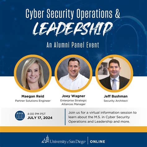 Ms In Cyber Security University Of San Diego On Linkedin Cybersecurity Alumnipanel Usdonline