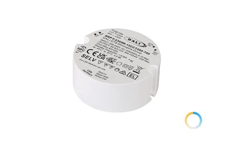 15W 恒流 NFC DALI 2 DT8 圆形调光调色电源200 700mA DALI NFC 调光调色电源 智能电源 驱动电源 调光调色