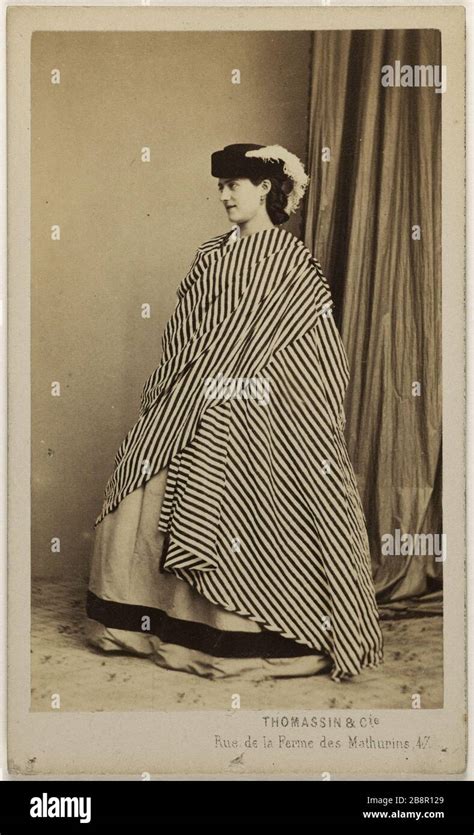 Portrait Of Beatrice Or Beatrix Actress Thomassin And Cie Portrait