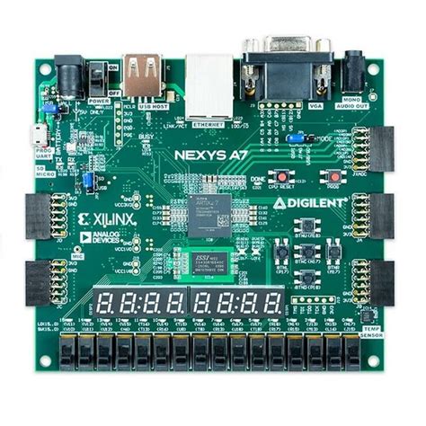 Nexys A7 Fpga Trainer Board Recommended For Ece Curriculum50t Ajitek Tech Solutions Pvt Ltd
