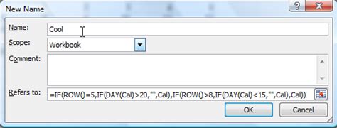 Calendar In Excel With One Formula Array Entered Of Course Excel