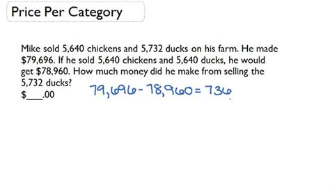 Multi Step Multi Operation Word Problems Example 6 Video Algebra Ck 12 Foundation