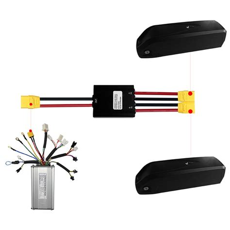 Ebike Dual Battery Connection Adapter Switcher Module 80a Capacity 20v 72v Xt90