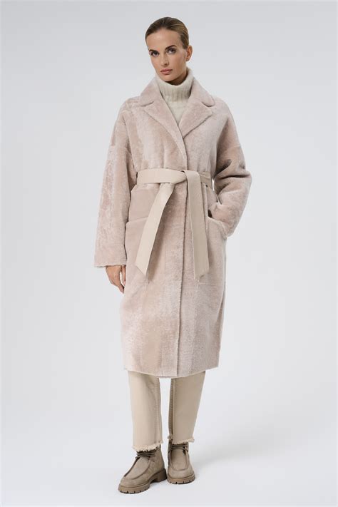 Шуба из овчины Снежная королева collection 728040003 цены в Москве ...
