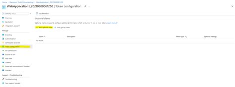 Create An Asp Net Web Application Net Framework Web Forms Or Mvc Using Azure Ad