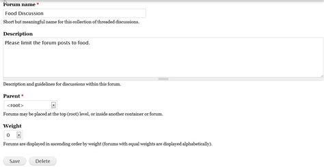 How To Create A New Forum In Drupal 7 Inmotion Hosting