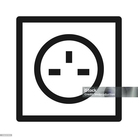 소켓 콘센트 플러그 인 아이콘입니다 플러그 소켓 벡터 일러스트 레이 션 0명에 대한 스톡 벡터 아트 및 기타 이미지 0명 개념 개념과 주제 Istock