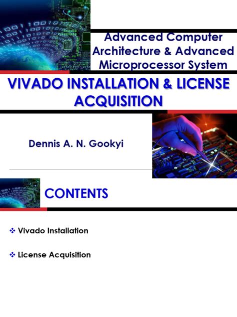 L01 B Vivado Installation User Guide Pdf World Wide Web