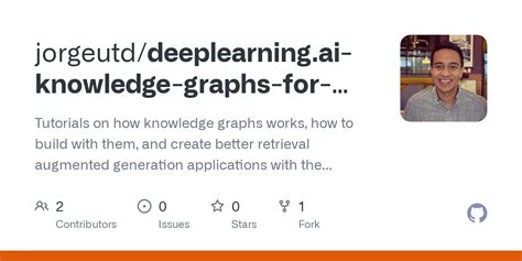 Github Jorgeutd Deeplearning Ai Knowledge Graphs For Rag Tutorials On How Knowledge Graphs