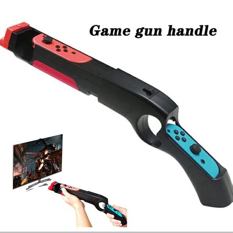 Game Pistol Grip Controller Grip Grips Compatible For Nintendo Switch Ns Joystick Gamepad For
