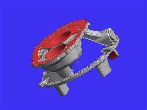 模具展示 电机壳模具 林州市志恒模具