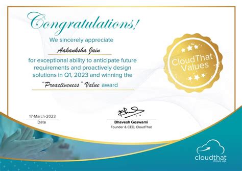 Aakanksha Jain On Linkedin Happy11yearcloudthat Ctzen Cloudthat