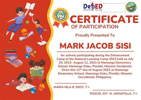 Certificate Of Recognitionstakeholders Bfpdocx