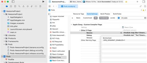 Flipper Not Enabled For Custom Xcode Configurations · Issue 34332 · Facebookreact Native · Github