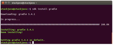 Hướng Dẫn Cài đặt Gradle Bằng Sdkman Stackjava