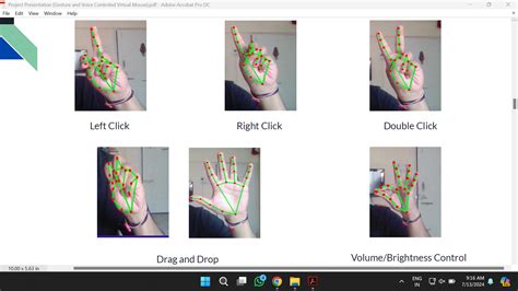 gesture and voice control based virtual mouse project