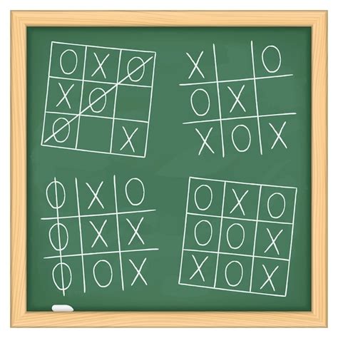 Premium Vector Tic Tac Toe Game