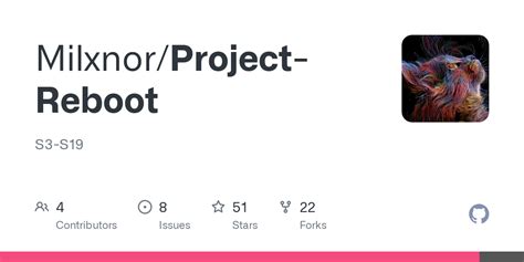 Issues · Milxnorproject Reboot · Github