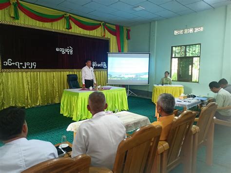 ရှမ်းပြည်နယ်အစိုးရအဖွဲ့၊ လူမှုရေးရာဝန်ကြီး ဦးမင်းမင်းလွင် မိုင်းခတ်မြို့နယ် ဒေသဖွံ့ဖြိုးရေးအတွက