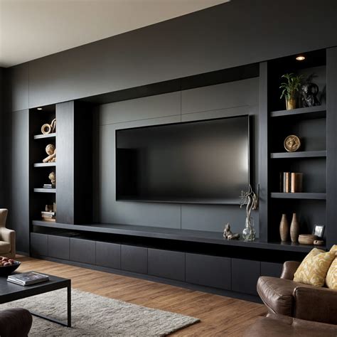 Modern Built In Entertainment Centers And Wall Units Jl Closets