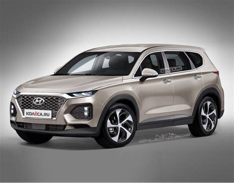 Hyundai Santa Fe: новые изображения - КОЛЕСА.ру – автомобильный журнал