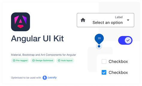 Angular Ui Library Kit Figma