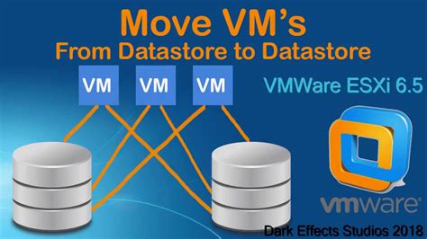 Vmware Esxi 65 Move Vms To Another Datastore Youtube