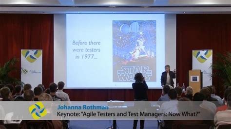 Agile Testing Days Keynote Johanna Rothman Keynote Agile Rothman