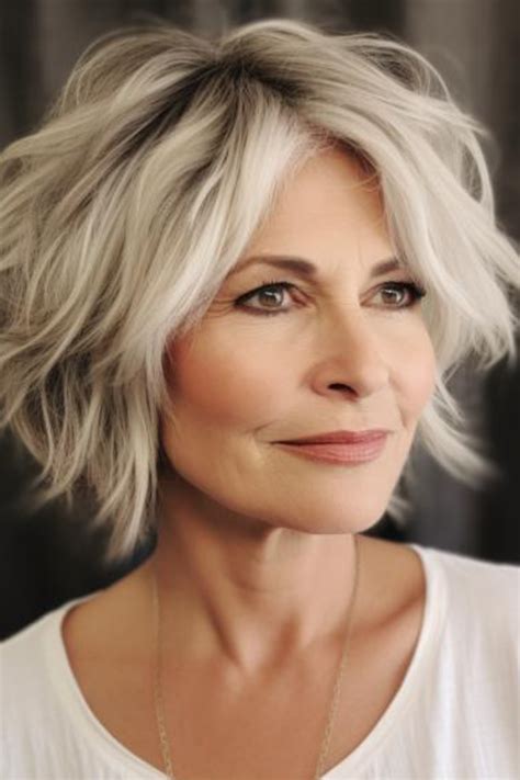 100 Elegant Short Hairstyles For Women Over 50 In 2024 Frisuren