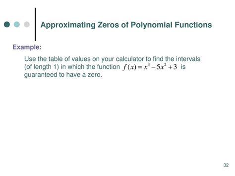 5 5 real zeros of polynomial functions ppt download