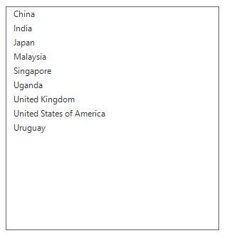 Filtering In Windows Forms Listview Control Syncfusion