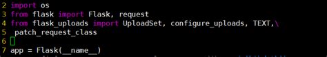 modulenotfounderror no module named flask uploads · issue 51