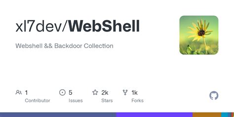 GitHub Xl Dev WebShell Webshell Backdoor Collection