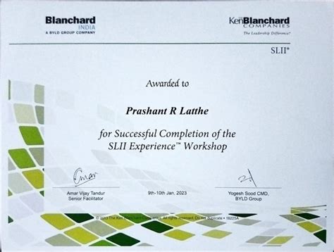 Leadership Training Slii Kenblanchard Syngeneinternationallimited
