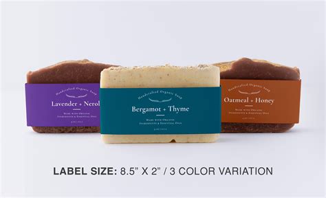 Soap Labels Template Canva Editable Soap Bar Labels Handmade Soap