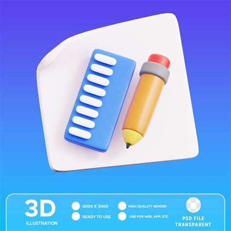 Premium Psd Psd Canvas 3d Illustration