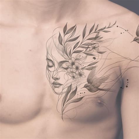Female Silhouette Tattoo