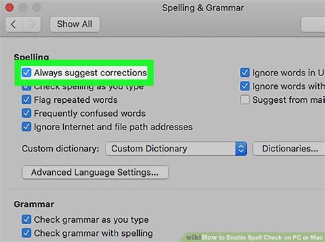 5 Ways To Enable Spell Check On PC Or Mac WikiHow