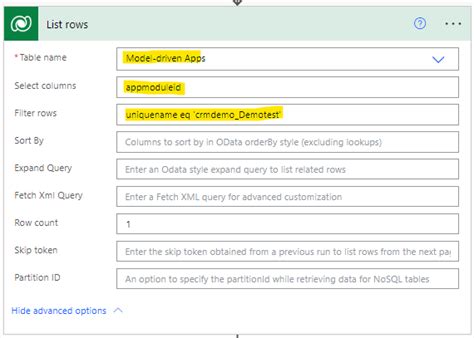 How To Take Record Url Dynamically Using Power Automate Crmonce