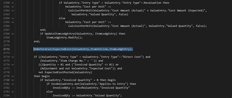 Event Request Codeunit 22 Item Jnl Post Line Onbeforecalcexpectedcost · Issue 10334