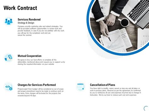 Work Contract Services Ppt Powerpoint Presentation Slides Graphics