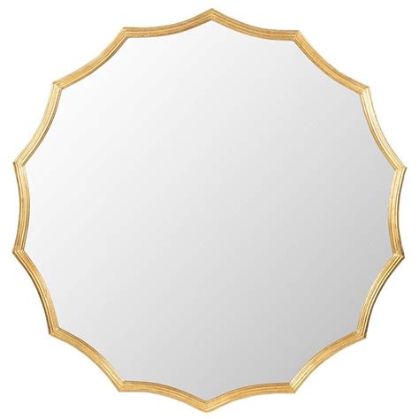 Зеркало настенное круглое 102х102см золото Glasar - купить за 33370 руб ...