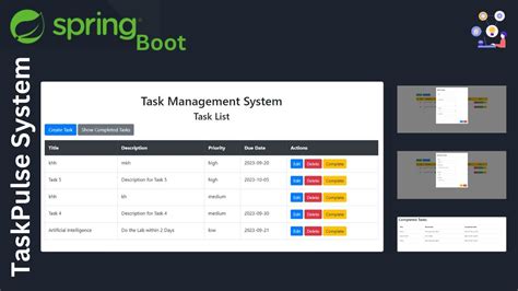 Building A Task Management System With Spring Boot Tutorial For Beginners Youtube