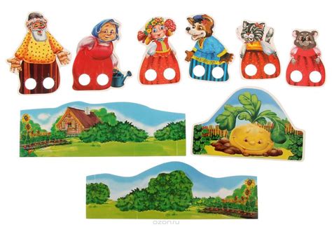 Настольные театры для детского сада своими руками шаблоны 98 фото