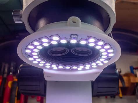 Esp32 Rgb Microscope Led Ring Light With Wifi Control