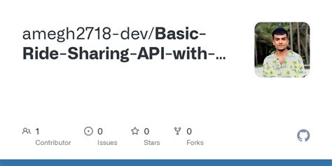 github amegh2718 dev basic ride sharing api with class based viewsets